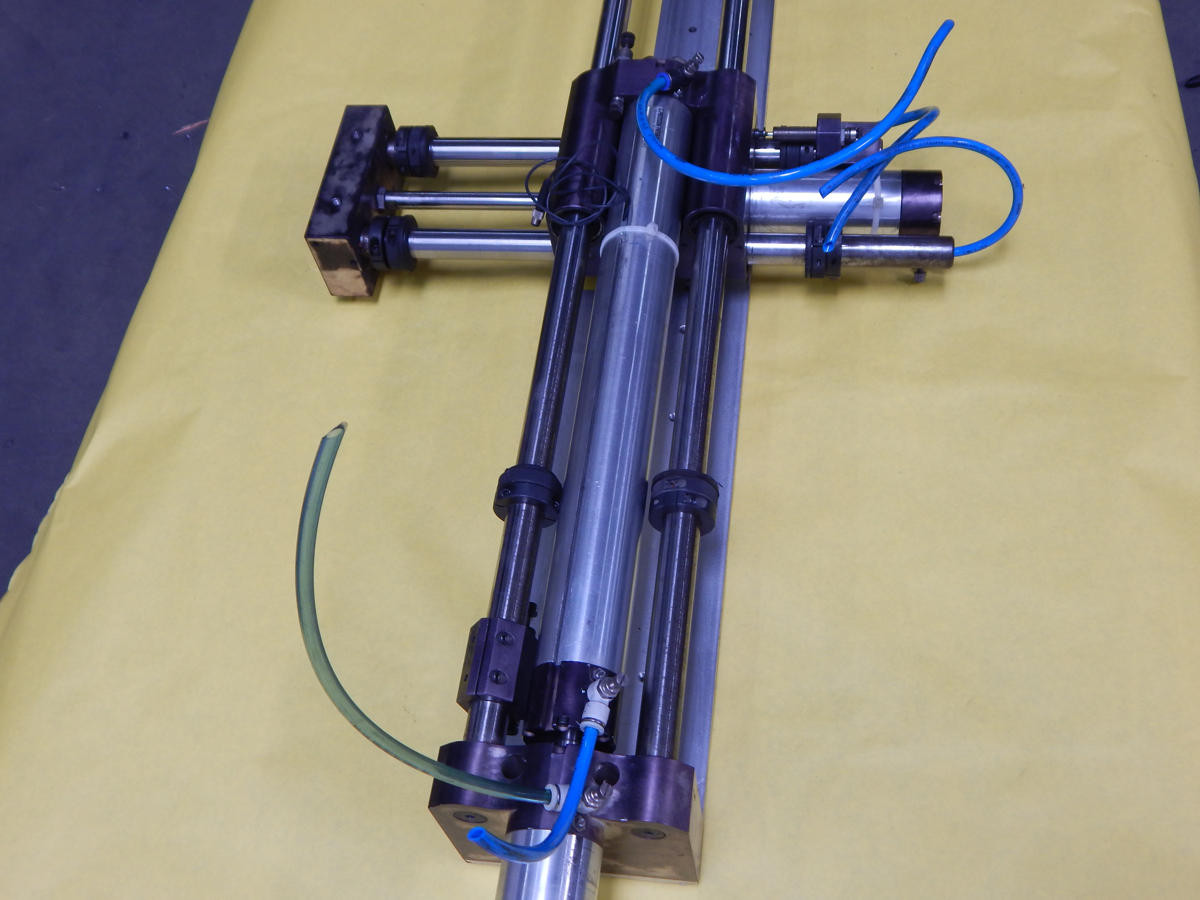 Precision Pneumatics Pneumatic X Y Table Sliding Mechanism
