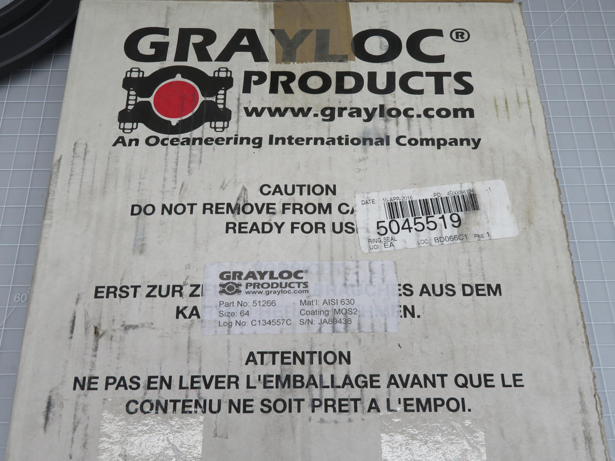 GRAYLOC PRODUCTS 51266 SEAL RING T195105 - OCO Industrial
