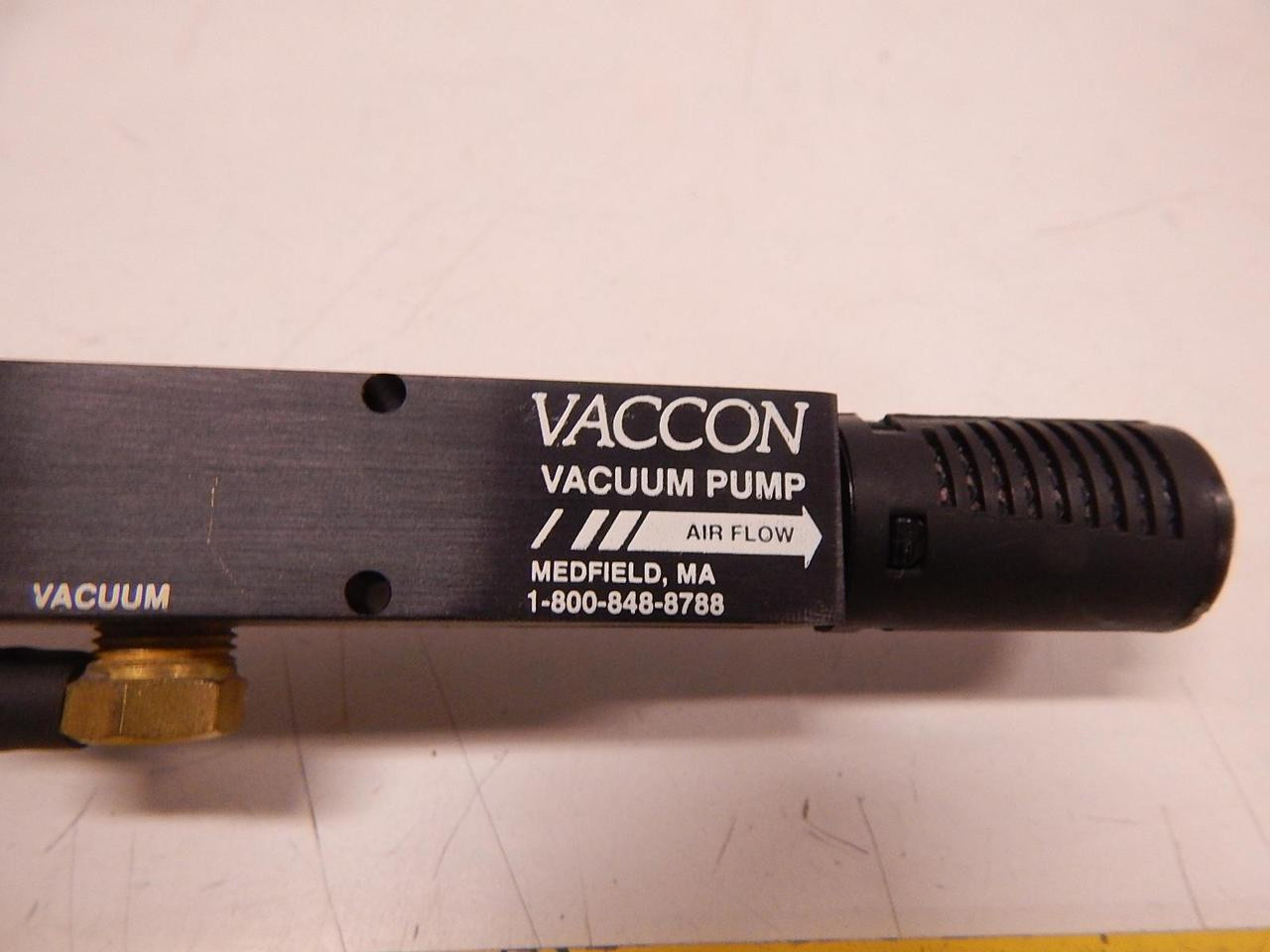 FASTVAC VACCON VP10-100H VACUUM PUMP T79654 - OCO Industrial