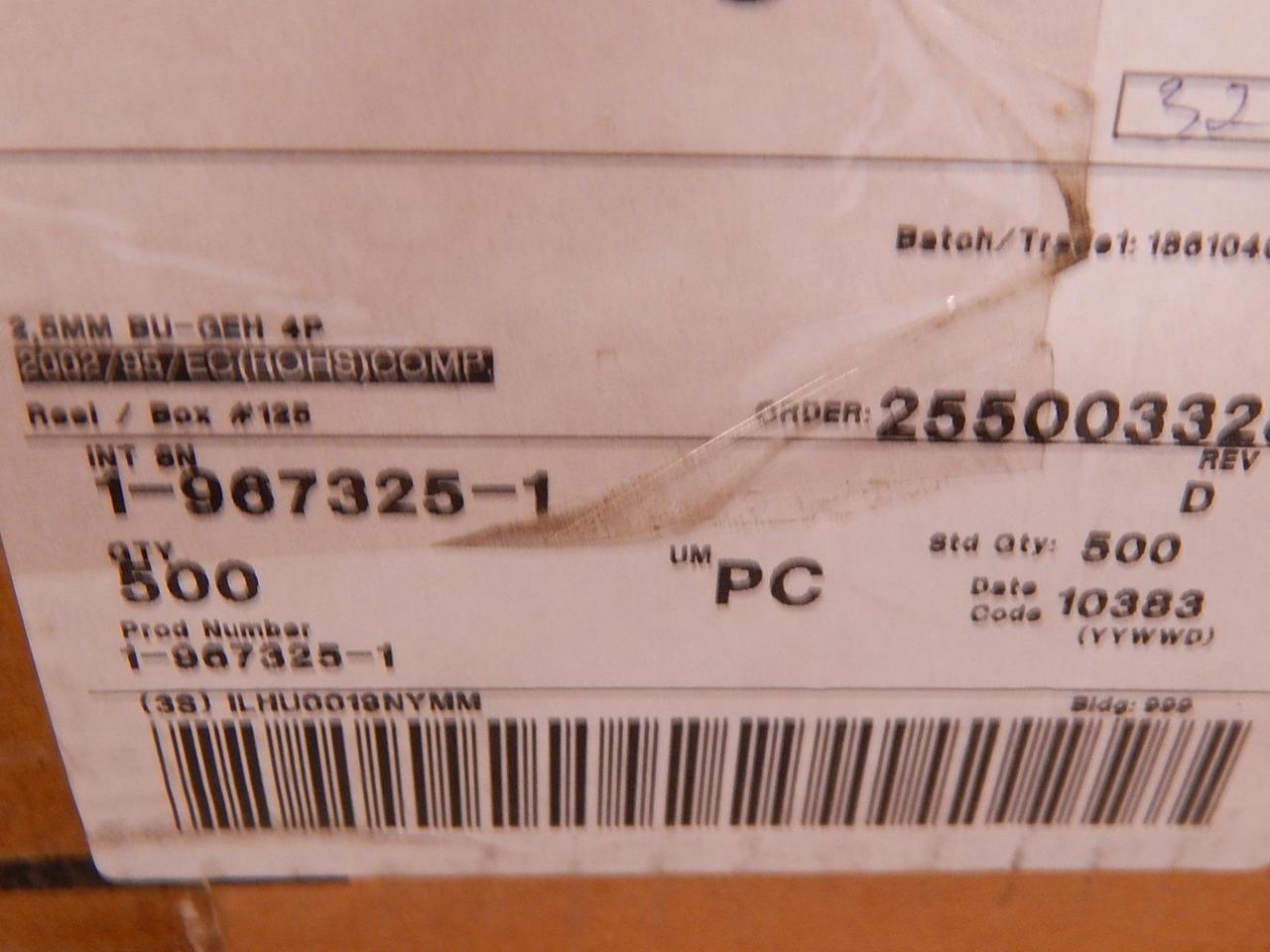 AMP 965570 Automotive Connectors F/H BLK - Get Yours