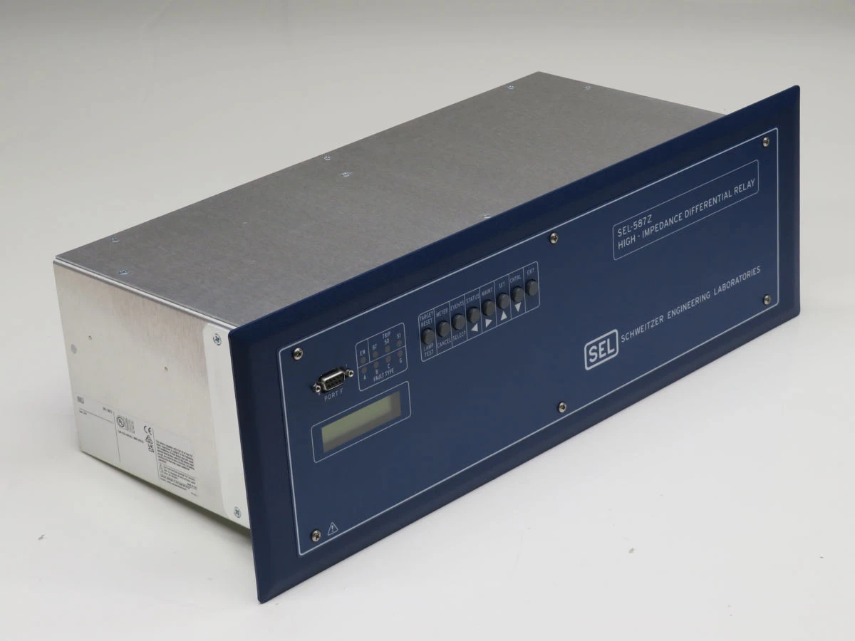 New SCHWEITZER ENGINEERING SEL-587Z DIFFERENTIAL RELAY T255503 surplus ...