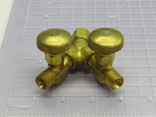 Western Valved Y Connection B40031