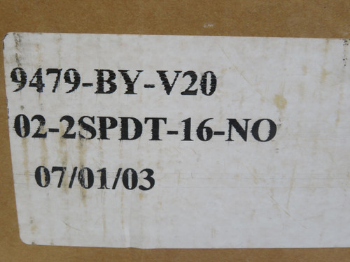 WESTLOCK ROTARY POSITION MONITOR 9479-BY-V20