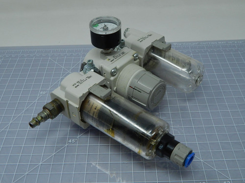 SMC AF30-03C-A AL30-03-A Pneumatic Fiilter Assembly