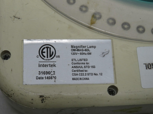 Intertek OM-MAG-5DL Inspection Magnifier Lamp - Get Yours