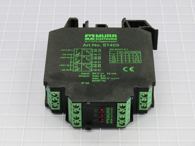 D-71570 MURR ELEKTRONIK D-71570 OPPENWEILER ANALOG COUPLER COMPONENT ...