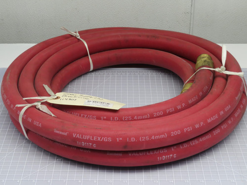 New THERMOID VALUEFLEX/GS 1 IN 200 PSI W.P. HOSE T197309 surplus at a ...
