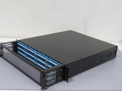 Commscope Fiber Panel UDS 2RU splice panel 144 duplex LC/UPC ports ...