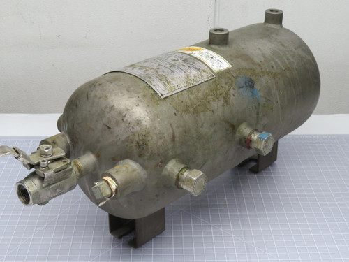 Used JOHN CRANE LEMCO 1205-001 COMPRESSED AIR TANK T198787 surplus at a ...