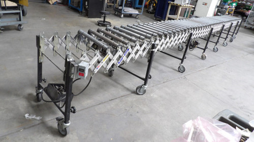Best Flex Power Roller Flexible Conveyor 18"W x 23 ft L.