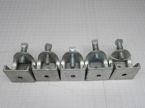 New LOT OF 5 THOMAS & BETTS Z502 75114 01404 5 MALLEABLE IRON BEAM ...