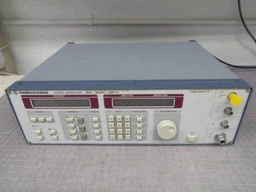Rohde & Schwarz SMY01 Signal Generator, 9kHz-1040GHz