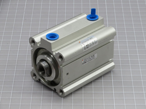 SMC Compact Double Acting Cylinder Bore: 50mm Stroke: 50mm 1MPa Max CDQ2A50 50DZ