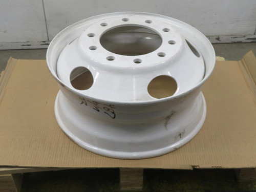 Lot of 2 Wheel Rim Steel 225 x 825 50487 4 0618132K
