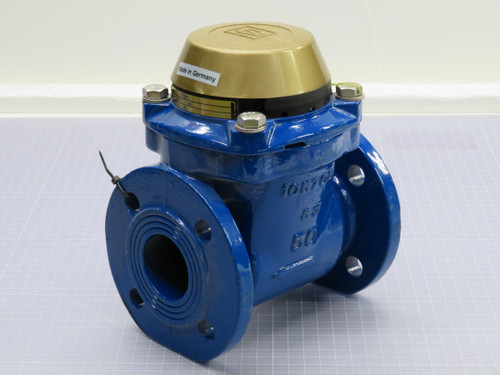 New BROOKS 3332A02A31AA FLANGED TOTALIZING WATER METER T213532 surplus ...
