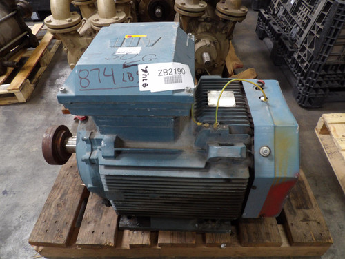 Used ABB M3KP 225SMB 4 B3 CAST IRON MOTOR FOR EXPLOSIVE ATMOSPHERES 440 ...