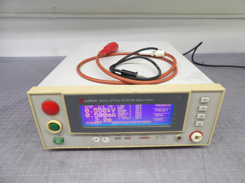 QUAD TECH SENTRY 30 PLUS AC/DC/IR HIPOT TESTER - Order Now