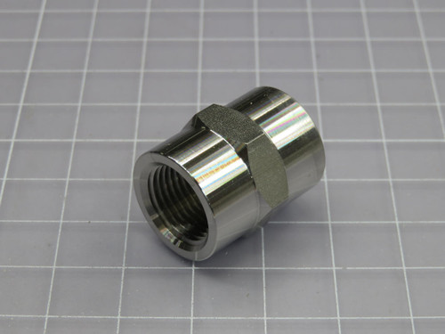 Lot of 5 Parker 6-6 FHC-SS Pipe Fitting Hex Coupler T225968 - OCO ...