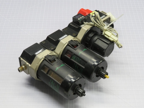 CKD M4000-8-F1S R4000 OIL FILTER W/ DIGITAL PRESSURE SWITCH