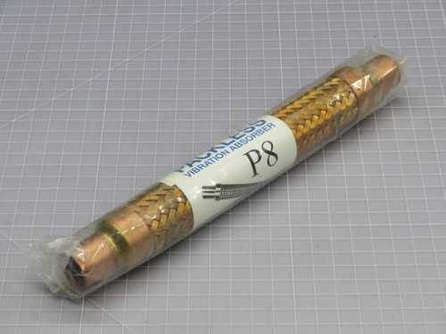 PACKLESS VAF-8 BRASS BRAIDED VIBRATION ABSORBER T229901 - OCO Industrial