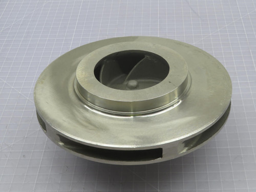 FLOWSERVE 1129A20X08AB001 STAINLESS STEEL IMPELLER