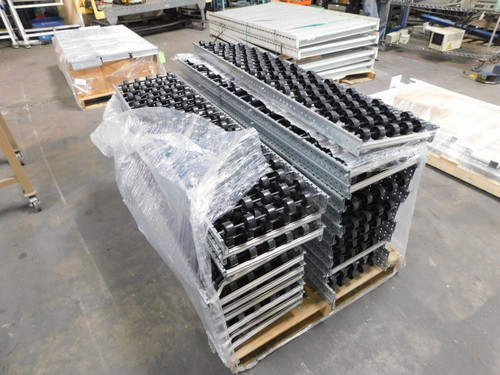 24 UNEX GRAVITY FLOW RACK CONVEYOR 60X15 - Start Now