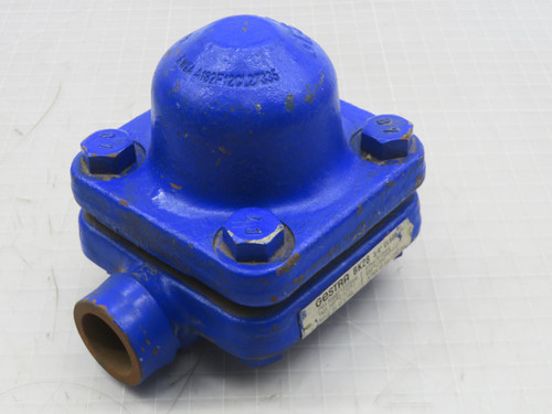 Used GESTRA BK28 STEAM TRAPS CHECK VALVE WITH BIMETALLIC REGULATOR ...