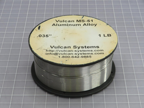 New VULCAN MS-51 ALUMINIUM ALLOY WELDING WIRE T244446 surplus at a ...