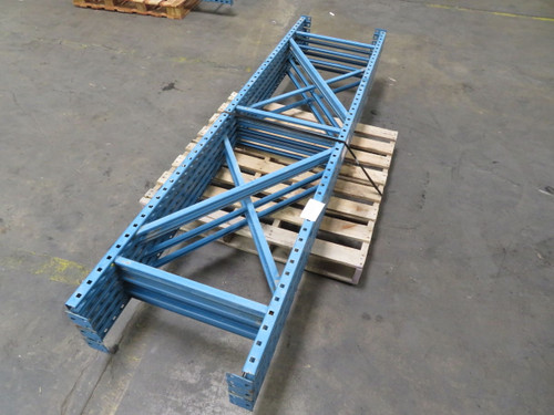 PALLET RACK UPRIGHTS 8FTX24IN Fast USA Shipper