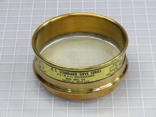 60 DUAL MANUFACTURING BRASS SIEVE STAINLESS STEEL MESH Fast USA Shipper