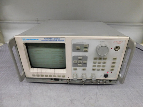 R2670, R2670A Motorola FDMA DIGITAL Communications System Analyzer
