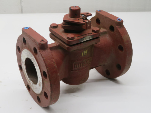 Used DURCO BT44172A FLANGED BALL VALVE T228143 surplus at a great price
