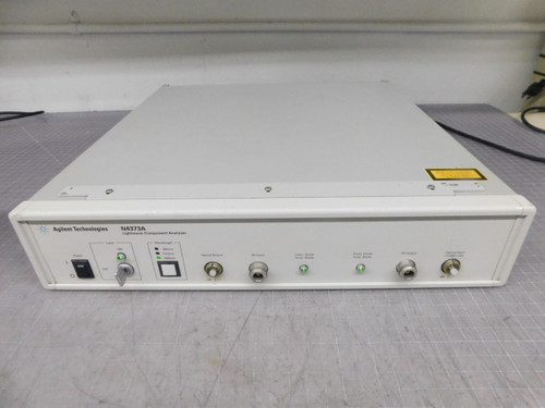 Used AGILENT N4373A LIGHTWAVE COMPONENT ANALYZER OP. 102 200 300 021 ...