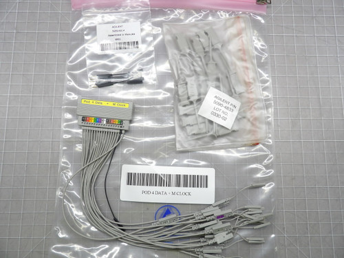 New HP POD 4 DATA + M CLOCK ACCESSORY PODS KIT FOR LOGIC ANALYZER M5252 ...