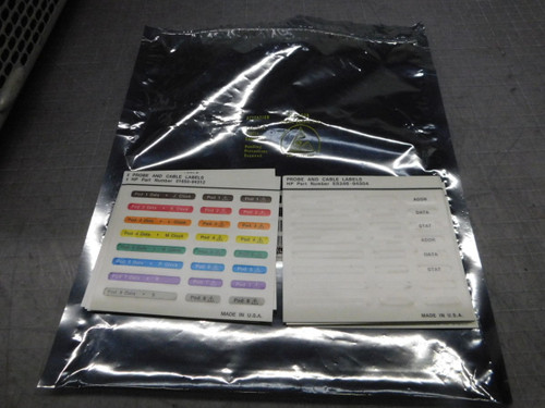 01650-94312, E5346-94304 HP Pod Cable Labels for E5346A