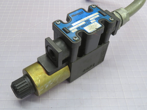 Used WATERMAN HYDRAULICS 3DS-E-E24 DIRECTIONAL CONTROL VALVE T250205 ...