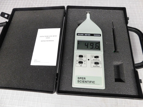 840029 SPER Scientific Sound Meter