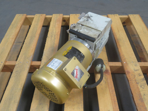 Used LEYBOLD D8B VACUUM PUMP T251806 surplus at a great price