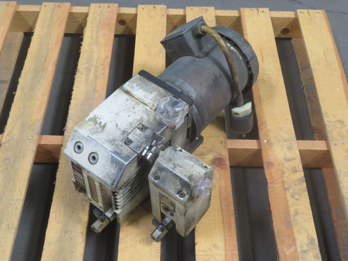 Used LEYBOLD D8B VACUUM PUMP T251811 surplus at a great price