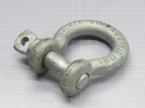 6-1/2T CHICAGO ALLOY SCREW PIN ANCHOR SHACKLE