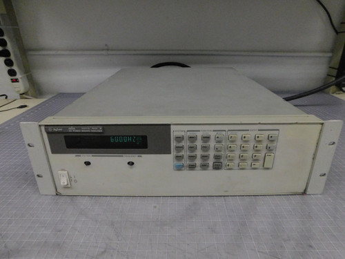 6812B Agilent AC Power Source/Analyzer, 300vrms, 750VA, 1Φ