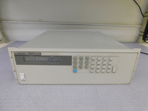 6652A HP Hewlett Packard System DC Power Supply 0-20V, 0-25A