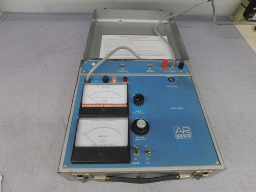 Associated Research Adjustable Voltage Meg-Check, Megohmmeter