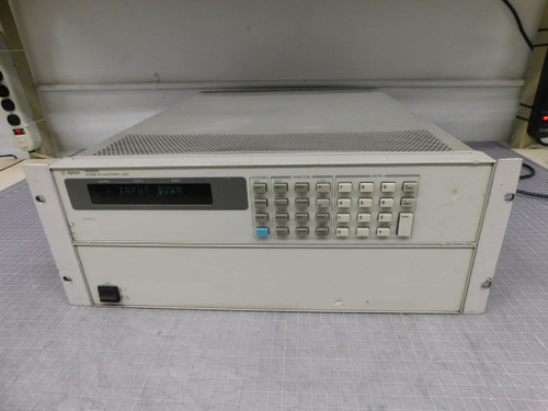 N3300A Agilent System DC Electronic Load Mainframe