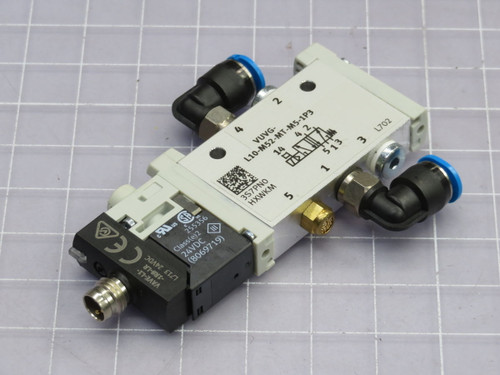 New FESTO VUVG-L10-M52-MT-M5-1P3 SOLENOID VALVE BH0401 surplus at a ...