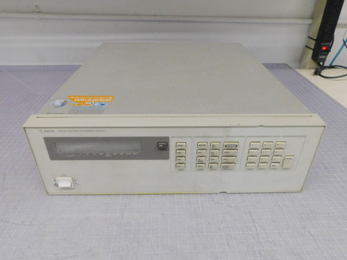 6624A Agilent SYSTEM DC POWER SUPPLY QUAD OUTPUT