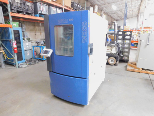 Used WEISS WK11 600 TEMPERATURE AND CLIMATE TEST CHAMBER M6219 surplus ...
