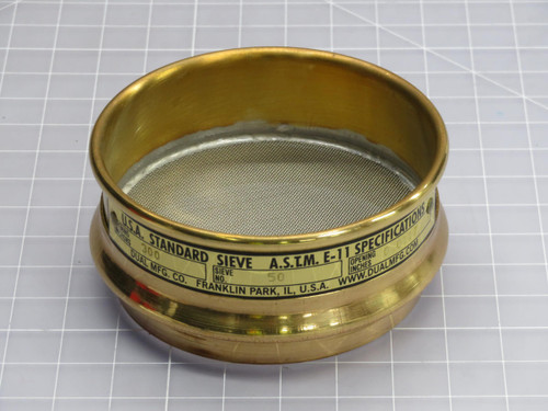 US3-50S DUAL MANUFACTURING STAINLESS STEEL MESH SIEVE