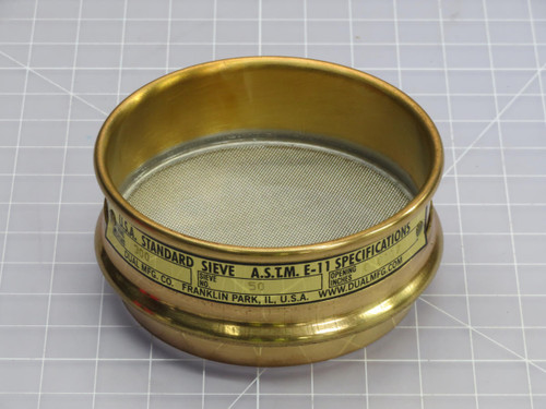 US3-50S DUAL MANUFACTURING STAINLESS STEEL MESH SIEVE