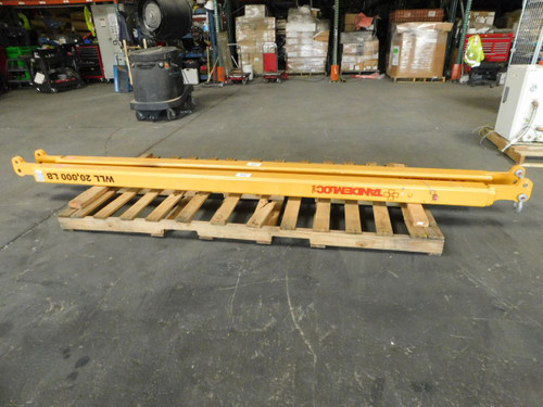 Used TANDEMLOC AB09000A-1PA TELESCOPIC ADJUSTABLE SPREADER BEAM 20,000 ...